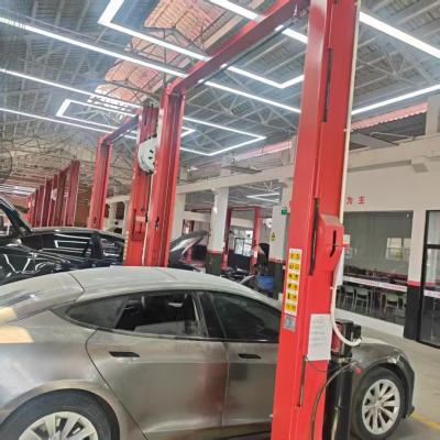 China 4.5T Without chaincylinder directly drived Two post car lift in Guangzhou for sale