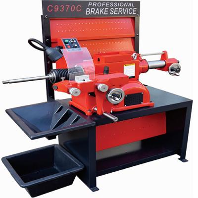 China C9370C Brake Disc Drum Repair Cutting Lathe on Car Brake Cutting Lathe Brake Disc Skimming Machine for sale