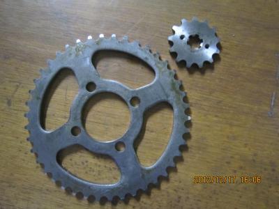China bajaj sprocket set for sale