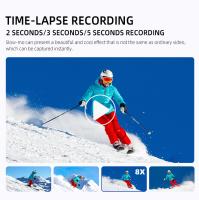 China Headset 4K Camera Sport Action Camera Mini Wearable Camera Support Wifi Build-in 2200MAh Battery Video Recording for sale