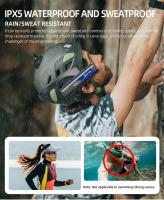 China Headset 4K Camera Sport Action Camera Mini Wearable Camera Support Wifi Build-in 2200MAh Battery Video Recording for sale
