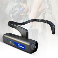 China Wifi Headset 4K Camera Built-In 2200MAh Battery 140 Degrees Ultra-Wide Angle Mini Body Worn Camera for sale