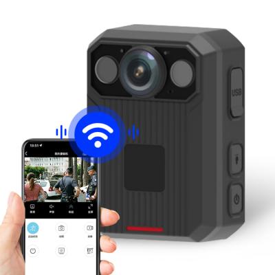 China 15 Consecutive 1080P HD Video Recording Body Worn Security Camera IPS Screen Remote Viewing H.264 Compression Mini WiFi Camera for sale