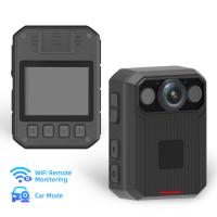 China 15 Consecutive 1080P HD Video Recording Body Worn Security Camera IPS Screen Remote Viewing H.264 Compression Mini WiFi Camera for sale