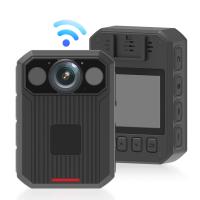 China Portable Audio Video Recorder Camera Full Color Screen Back Clip Starlight Night Vision Action Body Worn Camera WiFi CMOS for sale