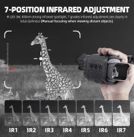 China 4X Night Vision Night Recorder 1.5inch High Definition TFT Screen Monocular Small Portable Powerful Night Vision Video Camera for sale