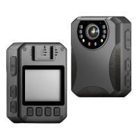 China HD Wearable Video Recorder with Red & Blue LED Lights H.264 Night Vision for Security Patrols WiFi Connectivity for sale
