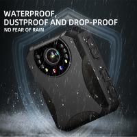 China High Capacity 4000mAh Battery Body Camera Multi-Resolution Photo Night Vision H.264 CMOS Mini Camera Back Clip WiFi Connectivity for sale