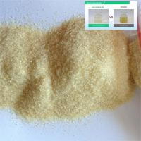 China 180bloom Food Additive Gelatin Edible Powder Light Yellow Odorless for sale