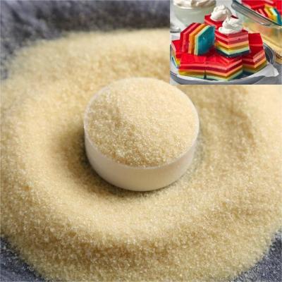 China ISO CAS 9000-70-8 Pure Gelatin Powder For Yogurt Production 95% Protein for sale