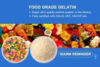 China ISO Edible Bovine Skin Halal Food Gelatin Powder Stabilizer 20 - 50mesh for sale