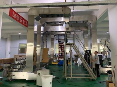 China Customized Z Type Bucket Elevator Working With Multihead Weigher Packing System for sale