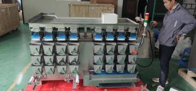 China IP64 Stainless Steel 304 Multi Head Weigher For Fresh Fish Meat Product Weighting for sale