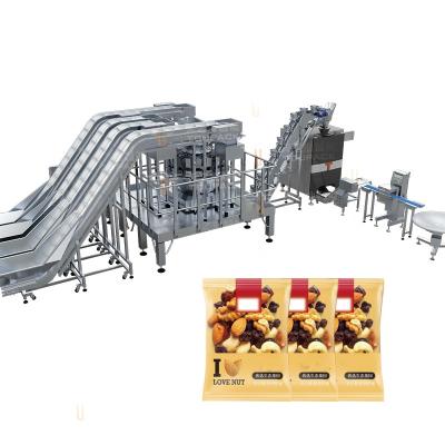 China Automatic Filling Packing Machine 20 Head 24 Head Mixing Multihead Meigher for sale
