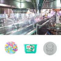 China 1kg Laundry Beads Weighing Filling Machine Counting 15pcs 30pcs Can Box Liquid Granule Packaging Machine for sale
