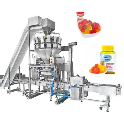 China Automatic Counting Filling Packaging Machine For Pillow Bag Premade Doypack Gummy Bear Candy for sale