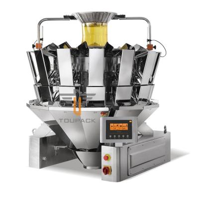 China Automatic Candy Packing Machine ±0.5-1g Accuracy 30-110 Bags / Min PLC Control System for sale