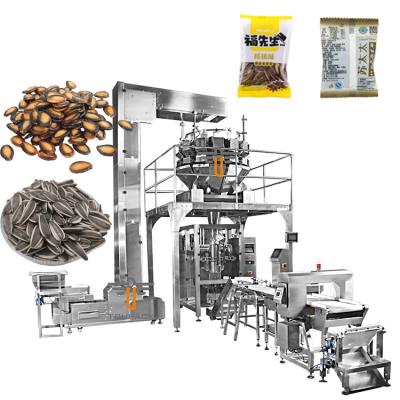 China Automatic Weighing Packing Machine For Stand Up Pouch Bags Peanut Macadamia Nuts White Melon Seeds for sale