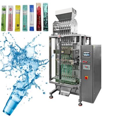 China Multi Row Track Vertical Packing Machine For Liquid Sauce Sport Gel Chocolate Paste Mayonnaise Honey Condense for sale