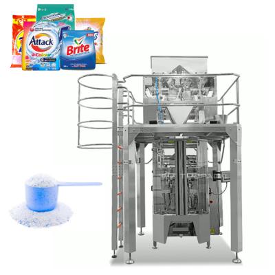 China 1kg 2kg 5kg Detergent Powder Bag Packing Machine Automatic Weighing For Powder Soap Packaging for sale