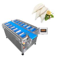 China Food Fruit Squid Tube Vegetable Combination Weigher With Belt Conveyor 12/14 Head Manual Belt Weigher for sale