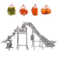 China TOUPACK Mesh Bag Fruit Package Machine / Semi Automatic Citrus Net Bag Packaging Machine for sale