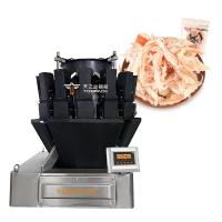 China Automatic Beef Meat Pork Poultry Sausages Sticky Food Packing Machine With MultiHead Weighing Sealing Packaging Machine for sale