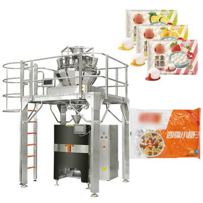 China Fresh Green Salad Vegetable Packaging Machine Vffs Multi-Weigher Bagging Machine Meatball Packaging Machine for sale