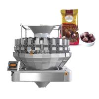 China Automatic Vertical Weighing Filling Pouch Bag Snack Coffee Bean Cereal Dog Food Rice Peanut Granule Dried Fruit Packing Machine for sale