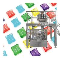 China Tablet Detergent Packing Machine Dishwasher Detergent Tablets Pods Pouch Packing Machine Dishwasher Gel Pods Bag Box Packing Machine for sale
