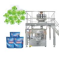 China Dishwasher Tablets Packing Machine Automatic Dishwasher Capsule Premade Pouch Packing Machine for sale