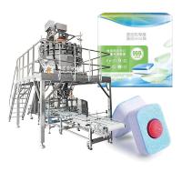 China Dishwasher Tablets Packing Machine Automatic Dishwasher Capsule Premade Pouch Packing Machine for sale