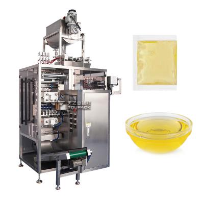 China Full Automatic Vertical Irrreguar Bottle Shaped Sachet Energy Gel Sauce Honey Juice Packing Packaging Machine Factory for sale