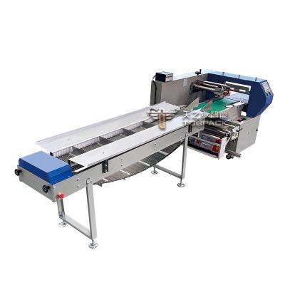 China Fully Automatic Horizontal Packaging Machine, Bread PE Film PVC Film Pillow Packaging Machine for sale