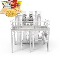 China Cookies Biscuit Tray Packaging Sachet Packaging Cartoning Machine Biscuit Box Packaging Machine On-edge Biscuits Package Machine for sale