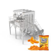 China Cookies Biscuit Tray Packaging Sachet Packaging Cartoning Machine Biscuit Box Packaging Machine On-edge Biscuits Package Machine for sale