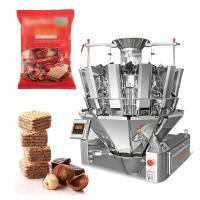 China Fully Automatic High Speed Nitrogen Vertical Form Fill Seal Pouch Snack Food Weighing Puffs Food Pellet Packing Machine for sale