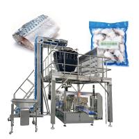 China Automatic Premade Pouch Doypack Bag Packaging Machinery Frozen Shrimp Drumsticks Chicken Nugget Packing Machine for sale