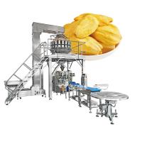 China Automatic Dried Durian Dried Banana Apple Slices Plastic Pillow Bag Packaging Machine Vertical Packing Machine For Freeze Dried Fruits Weight for sale