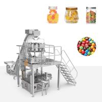 China Automatic Canned Packaging Machine Can Packaging Machine Vacuum and Nitrogen Gas Flushing Machine for Cylindrical Can Packaging for sale