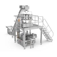 China Automatic Canned Packaging Machine Can Packaging Machine Vacuum and Nitrogen Gas Flushing Machine for Cylindrical Can Packaging for sale