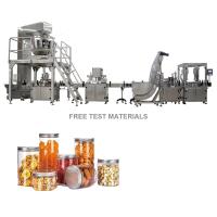 China Automatic Snack Biscuit Can Filling Packaging Line Industrial Cans And Jars Food Filling And Packaging Machine for sale