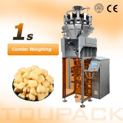 China Chips/ Cashew/ Peanut Multi Heads Weighing Packing Fully Automatic Multi-function 10/14 Heads Packaging Machine for sale