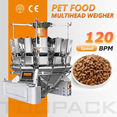 China Automatic Pet Food Weighing & Packaging Machine | Multihead Weigher Manufacturer for sale