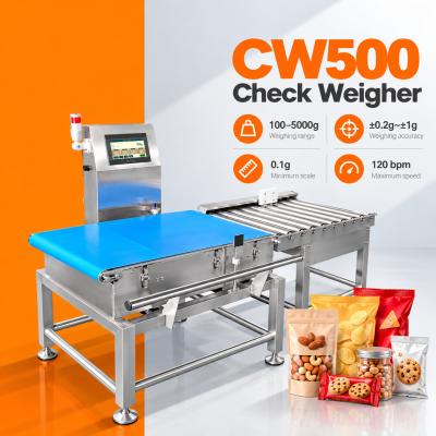 China Industrial Conveyor Checkweigher Machine for Heavy Package Weight Inspection for sale