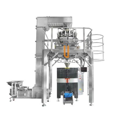 China High Sensitive ISO Certificate 60BPM 10 Head Multihead Weigher For Snack for sale