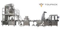 China Stainless Steel Bulk Grain 8.0L Linear Weigher Machine For Food for sale