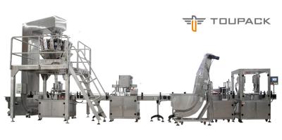 China Stainless Steel Bulk Grain 8.0L Linear Weigher Machine For Food for sale