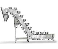 China 60 WPM Snack Food Packaging Machine Inclined 3L Bowl Type Filling Conveyor for sale