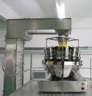 China 5000g Hopper Multihead Weigher Packing Machine For Food Industry 60BPM Sugar for sale